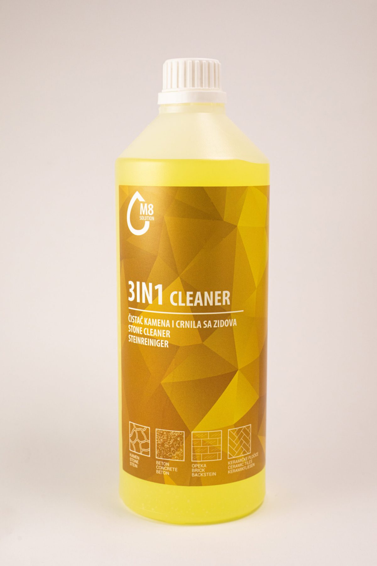 3 In 1 Cleaner 1L - M8 Solution