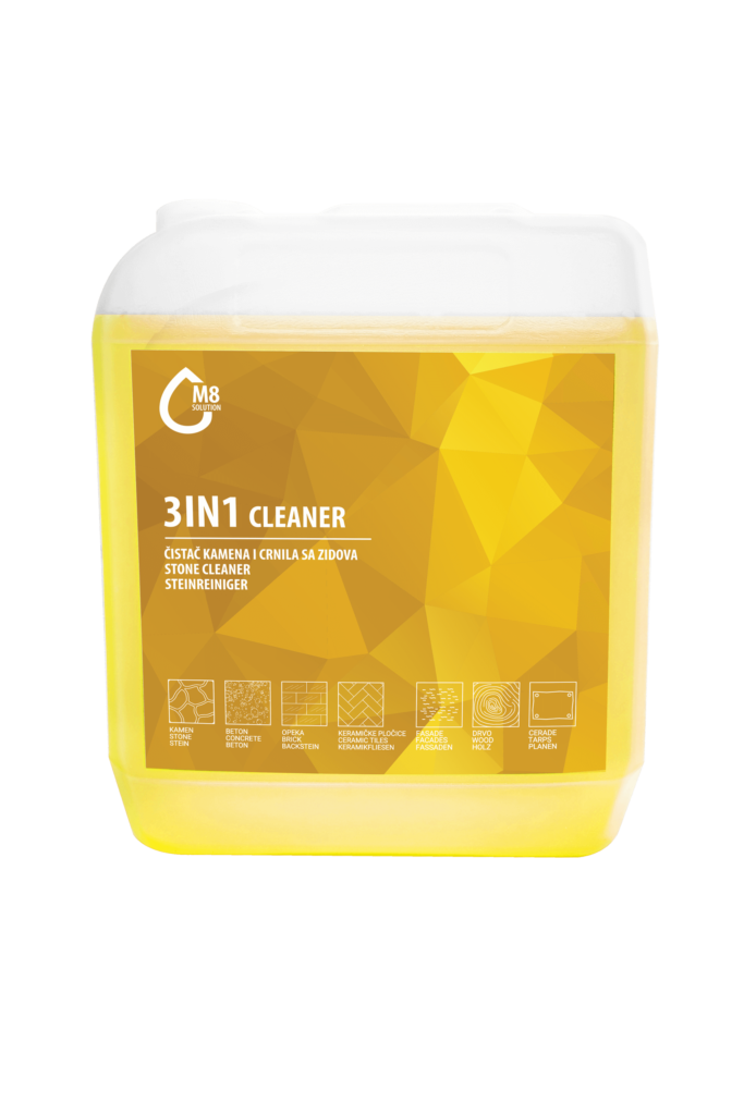 3 In 1 Cleaner 5L - M8 Solution